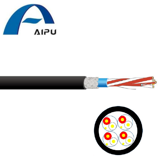 High Quality Aipu Analog Audio Transmission Cable 4 Pairs 8 Cores Twist ...