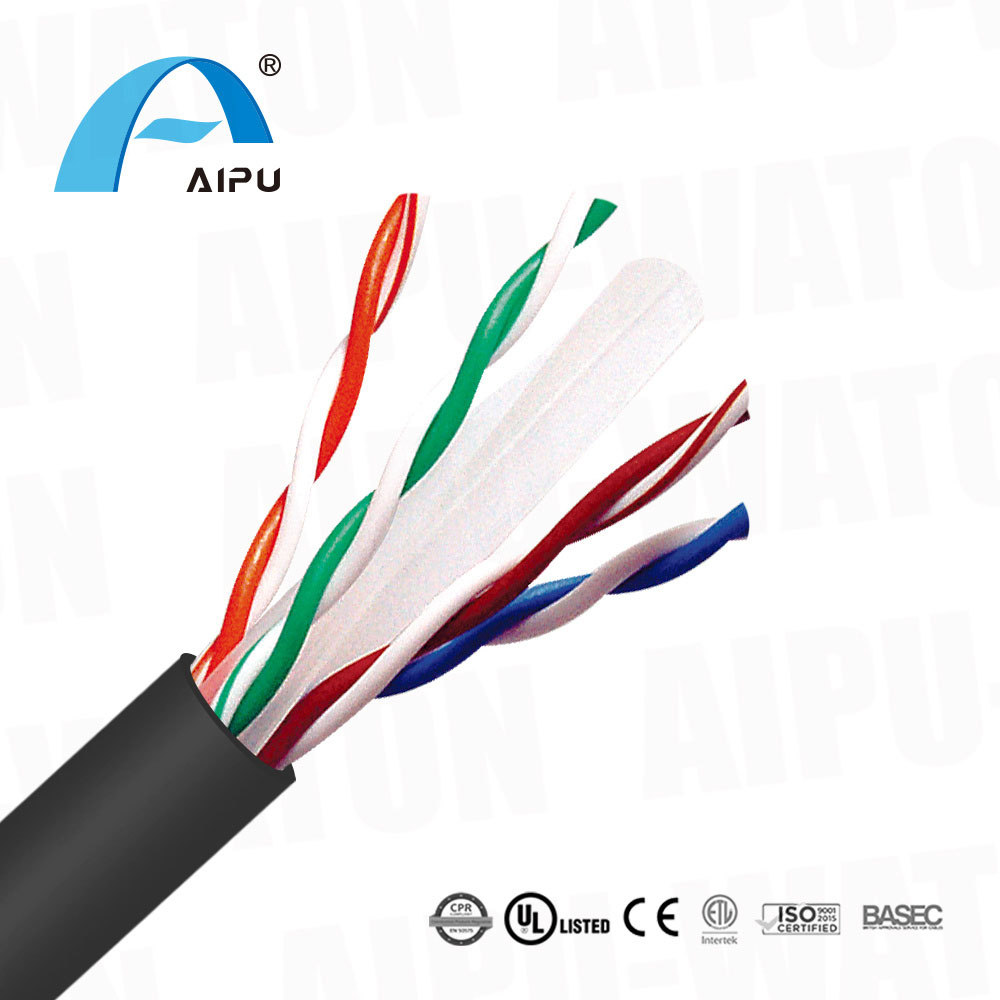 High Quality Outdoor Lan Cable Cat6 U/UTP Instrumentation Cable 4 Pair ...