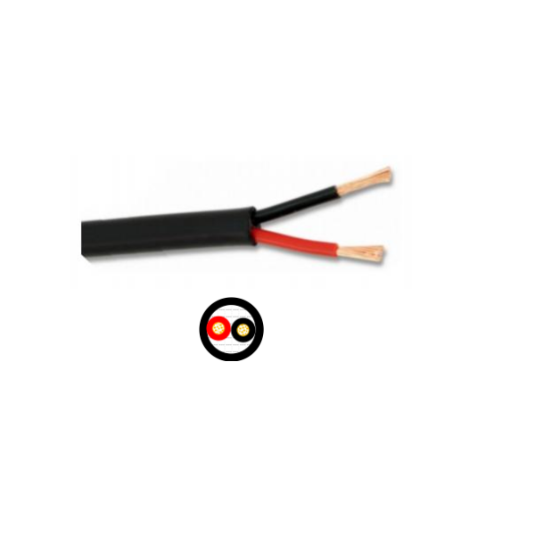 High Quality 2 Cores 300V Audio Highly Flexed Speaker Cable Unscreened ...