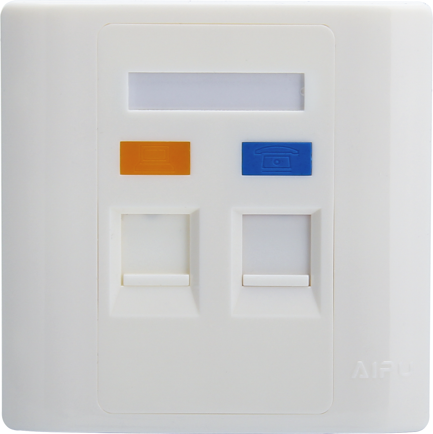 High Quality Us Type Dual Outlet 120*80mm Faceplate/Wall Plate Keystone ...